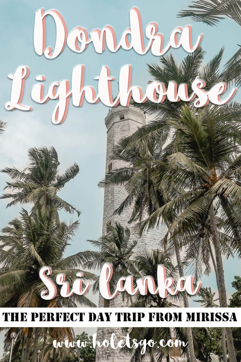 Beautiful Dondra Lighthouse on Sri Lanka's South Coast - Holetsgo